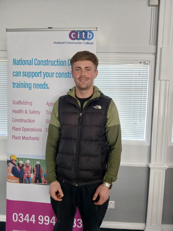 Aaron Austin- Howes Level 2 Scaffolding apprentice at NCC - CITB